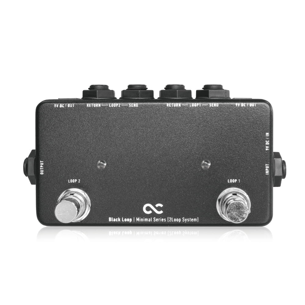 One Control Black Loop 2 Channel Looper - המיתר השישי