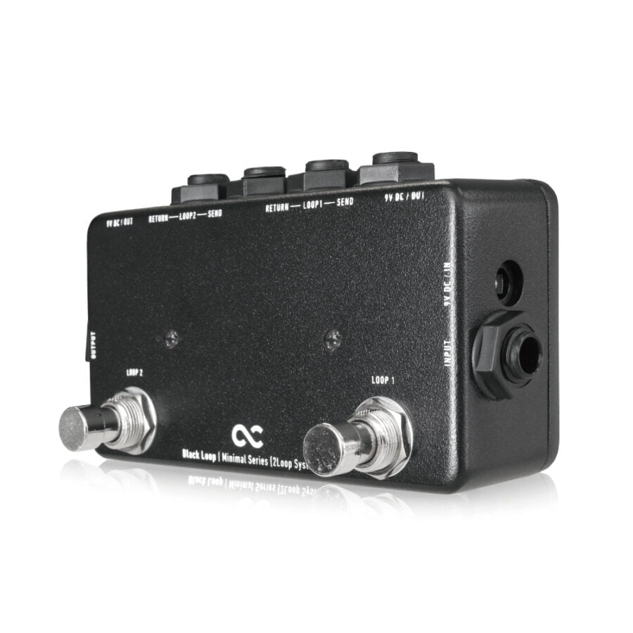 One Control Black Loop 2 Channel Looper - המיתר השישי
