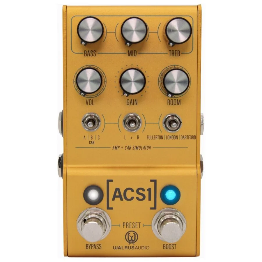 Walrus Audio MAKO Series ACS-1 Amp + Cab Simulator - המיתר השישי