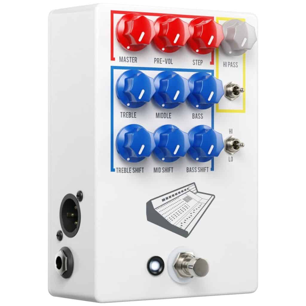 JHS Colour Box V2 Studio Grade Preamp - המיתר השישי