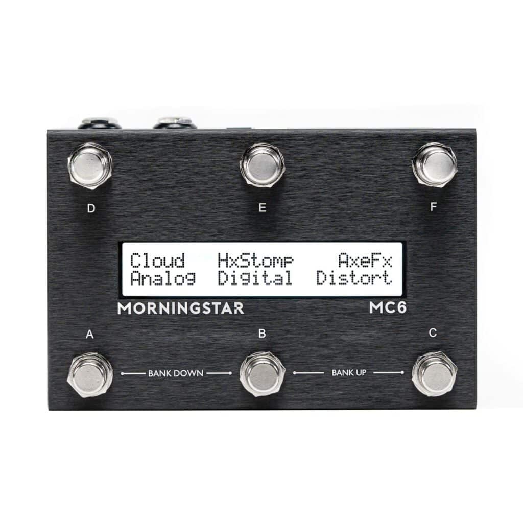 MorningStar FX MC6 MIDI Controller - המיתר השישי