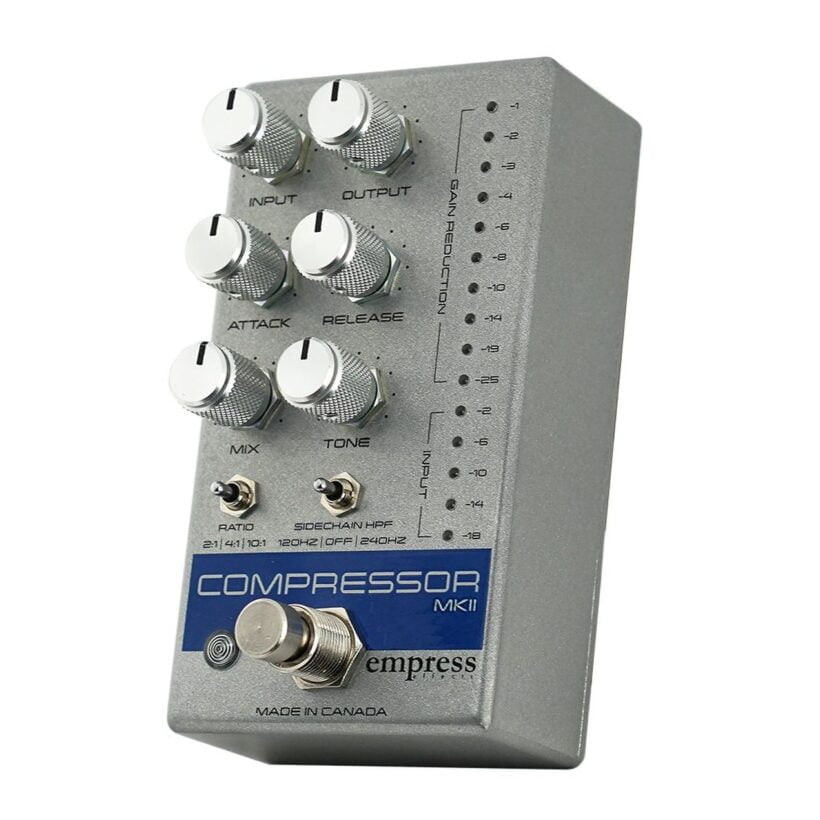 Empress Compressor MKII Silver - המיתר השישי